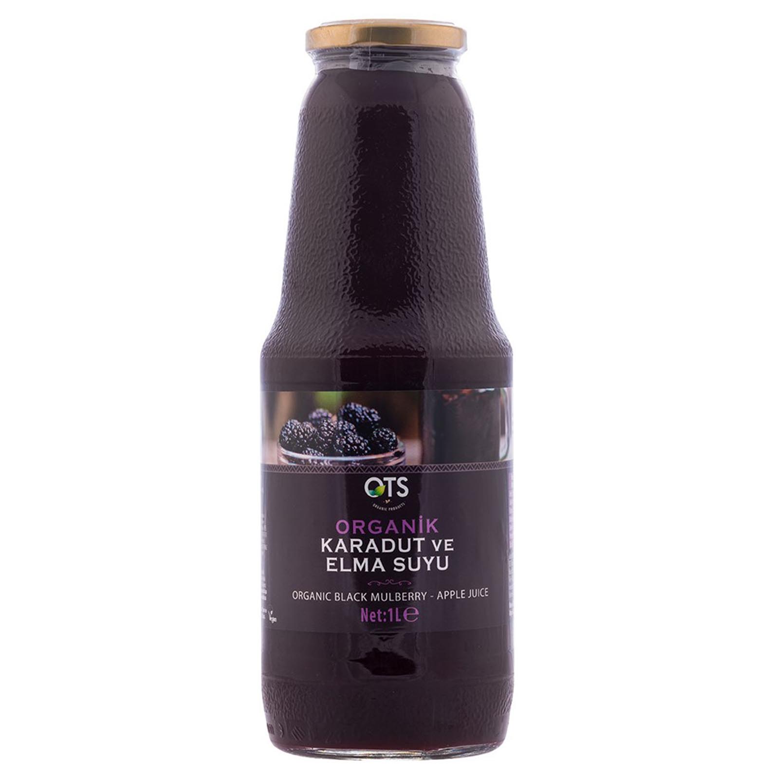 OTS ORGANIC BLACK MULBERRY AND APPLE JUICE 1000ML – Turkish Gourmet