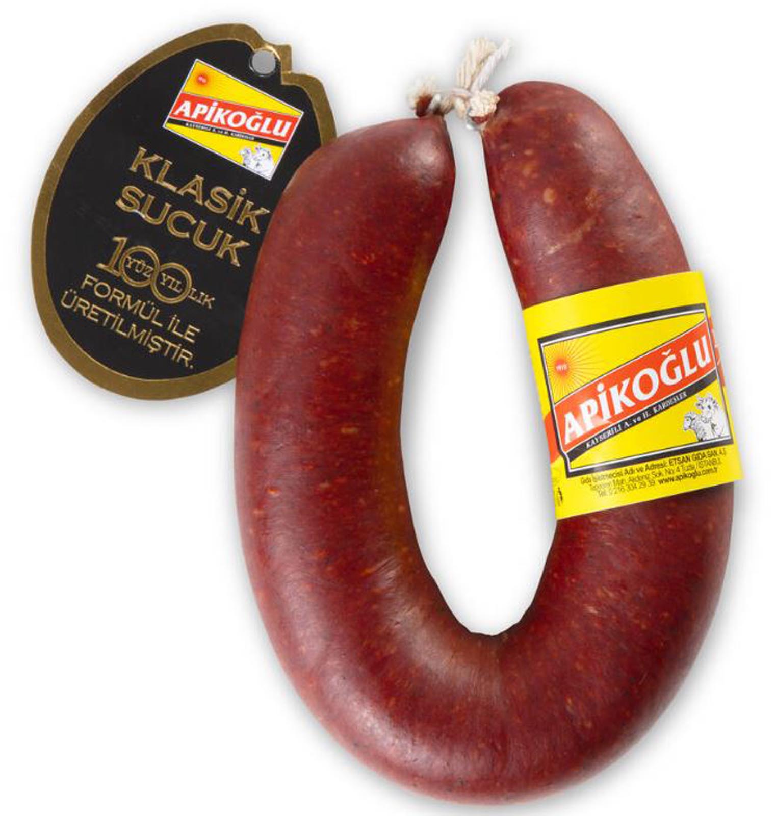 APIKOGLU BEEF CLASSIC SUJUK (100 YEARS OLD FORMULA) – Turkish Gourmet