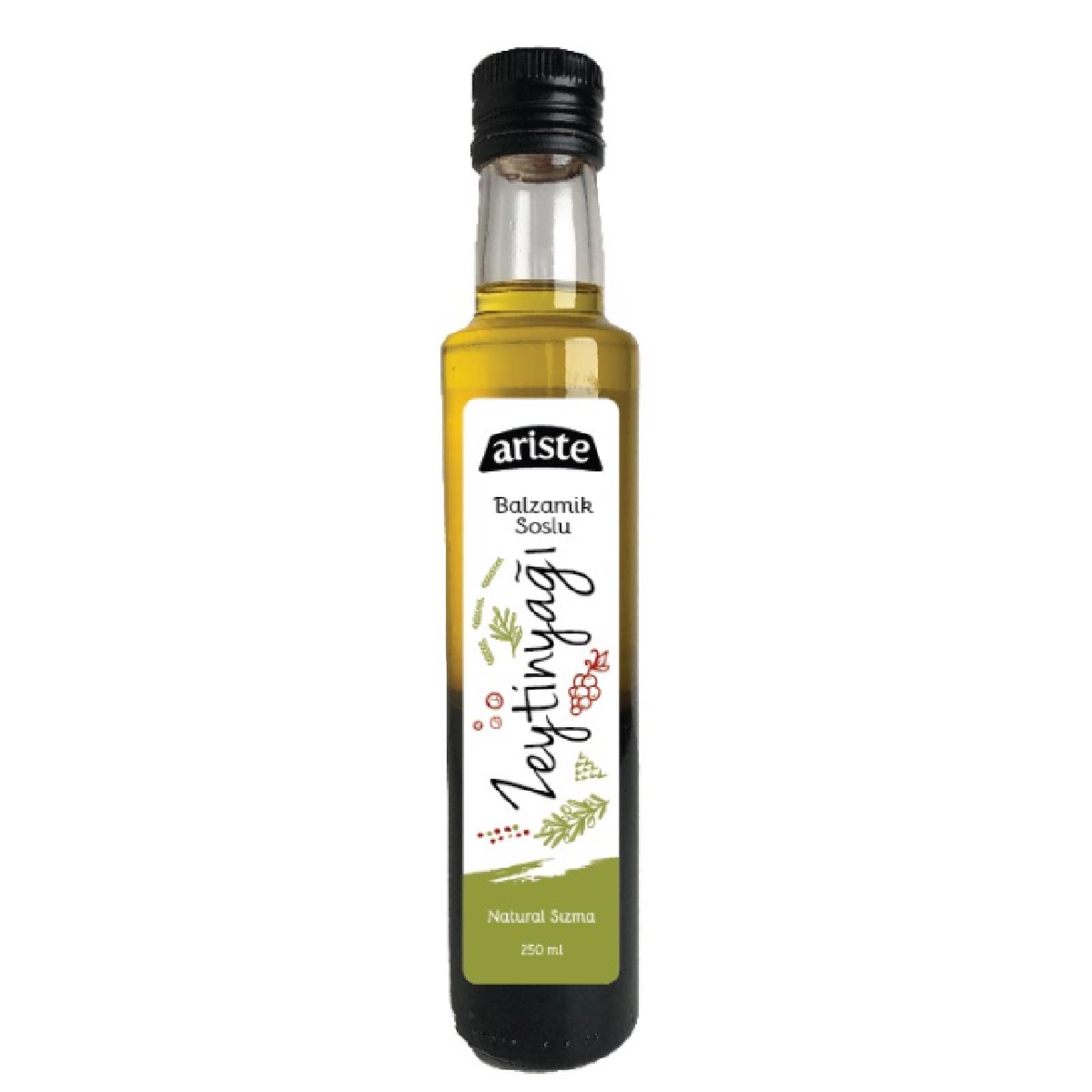 ARISTE EXTRA VIRGIN OLIVE OIL BALSAMIC VINEGAR 250 ML – Turkish Gourmet