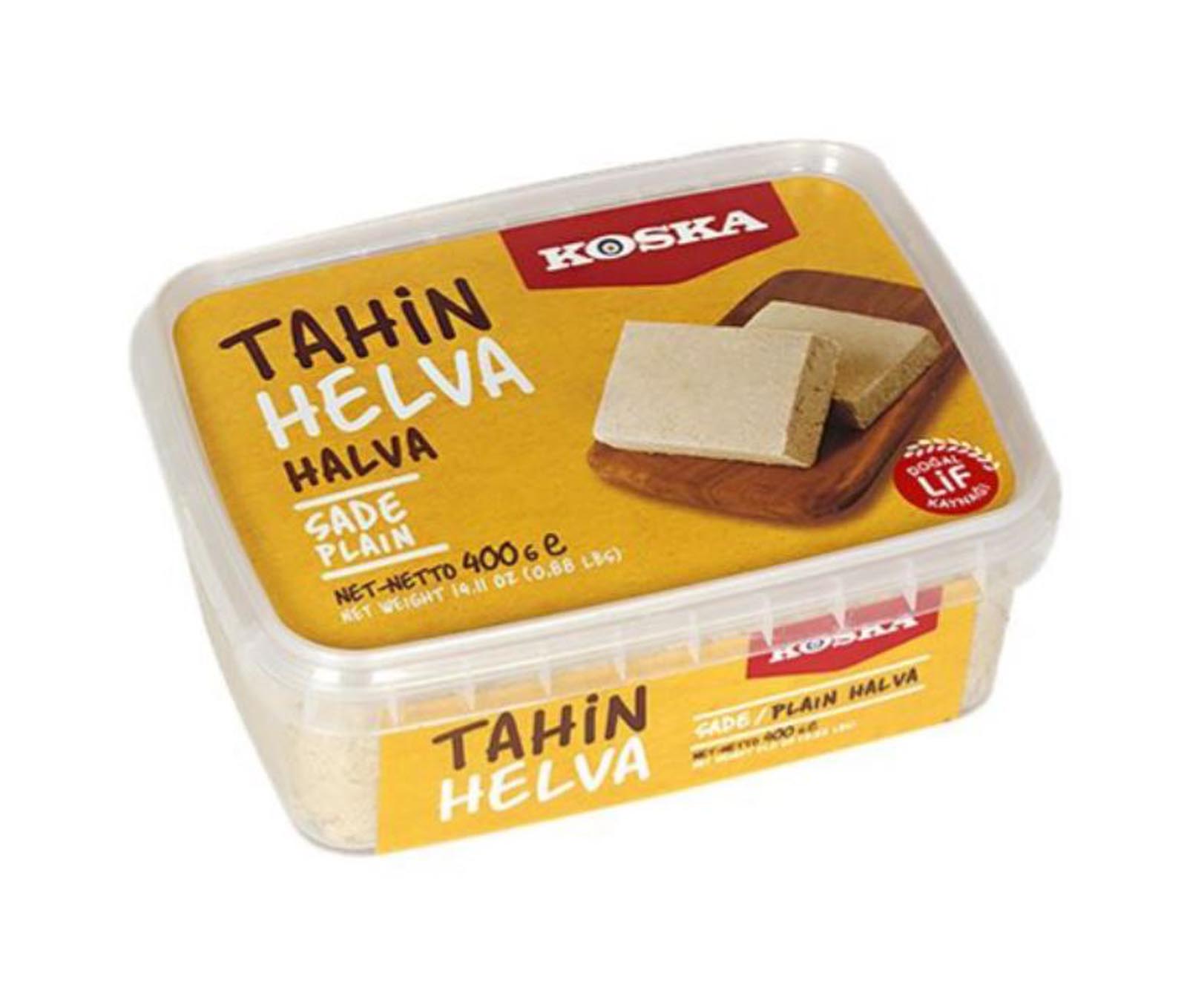 KOSKA PLAIN HALVA 400G – Turkish Gourmet
